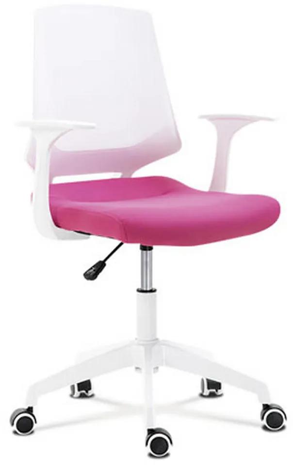 XXXLutz OTOČNÁ ŽIDLE PRO MLADÉ, mikrovlákno, růžová Carryhome - Dětské otočné židle