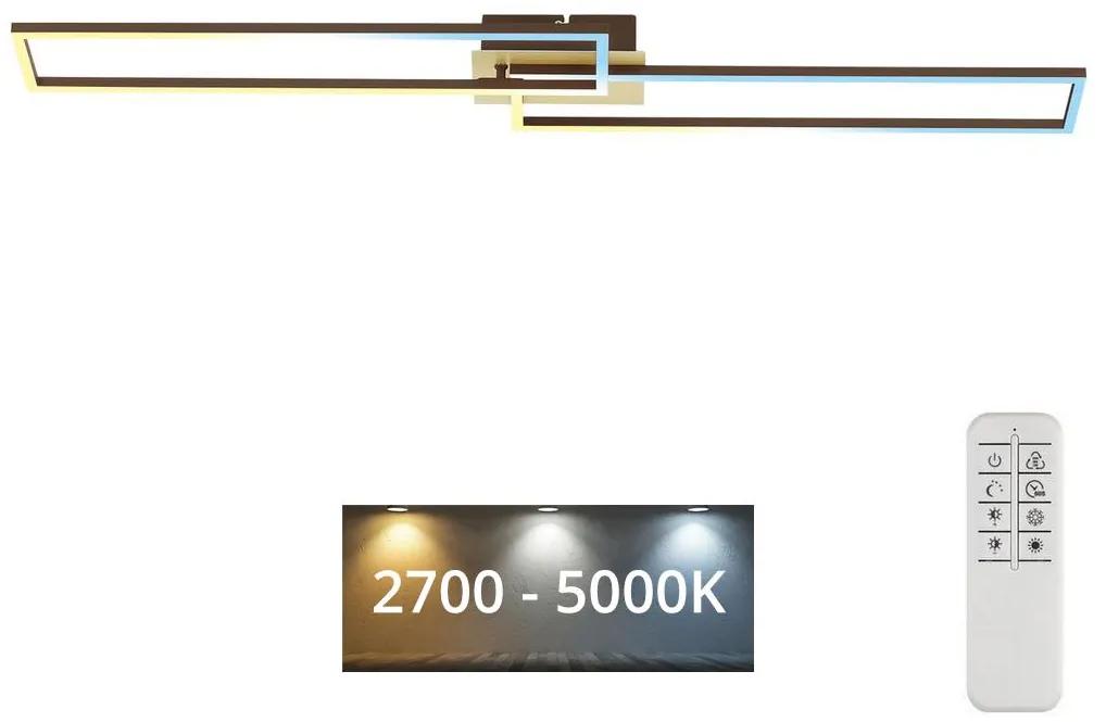 Brilo Brilo - LED Stmívatelný přisazený lustr FRAME 2xLED/20W/230V 2700-5000 + DO BL1257