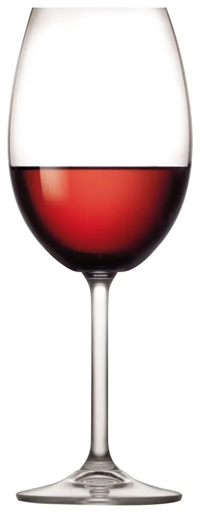 Sklenice na červené víno CHARLIE 450 ml, 6 ks