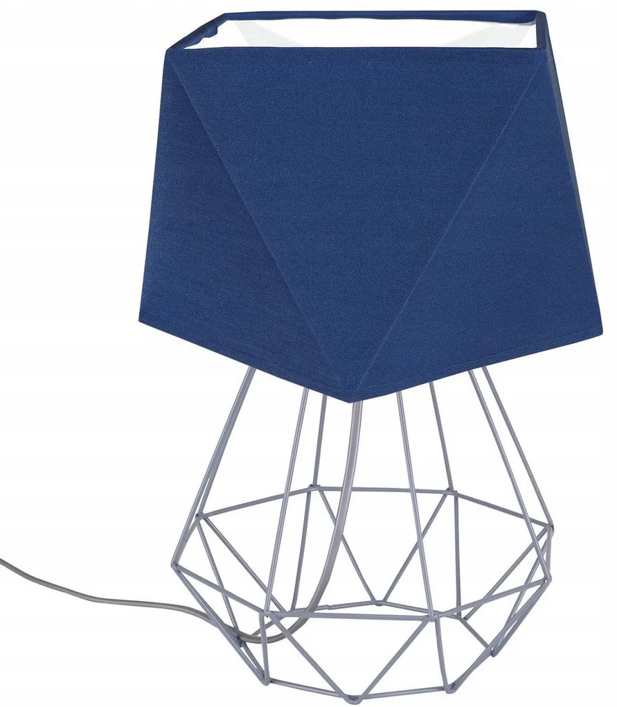 Stolní lampa Diamond 1, 1x textilní stínítko (výběr ze 12 barev), (výběr ze 3 barev konstrukce)
