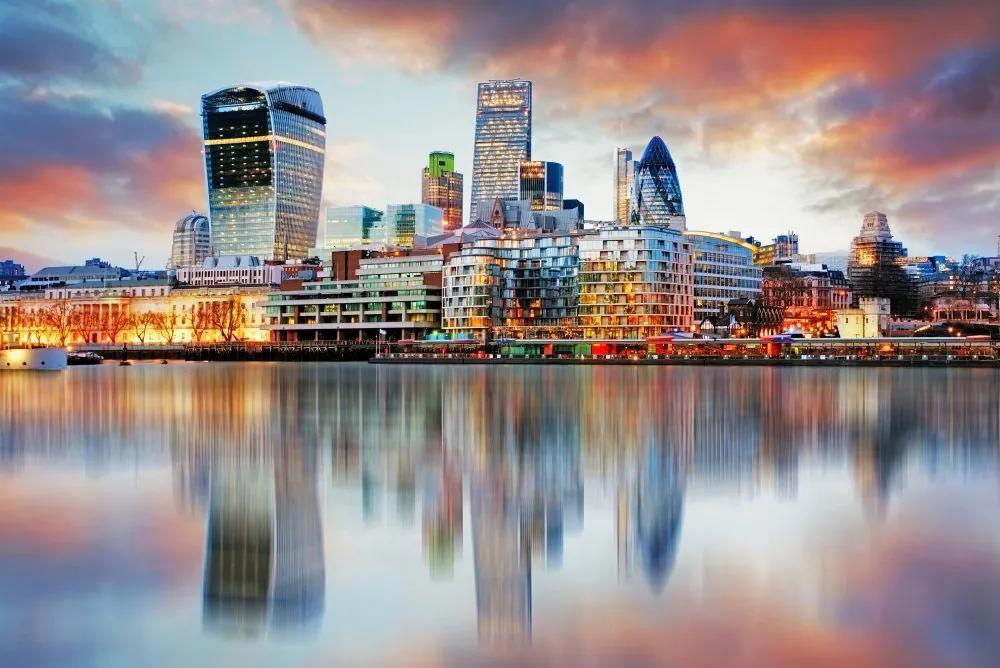Fototapeta Panorama Londýna Omyvatelný vlies 315x210