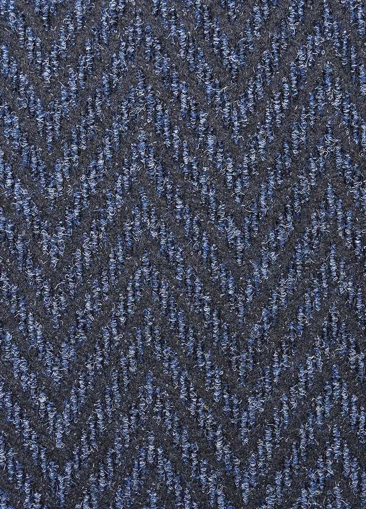 Koberce Breno Čistící zóna BOOMERANG 36, šíře role 200 cm, Modrá, Vícebarevné