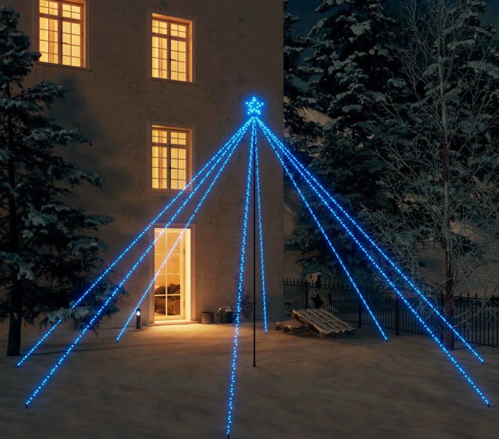 vidaXL Vánoční světelný strom dovnitř i ven 800 LED 5 m [328750] Barva: colourful
