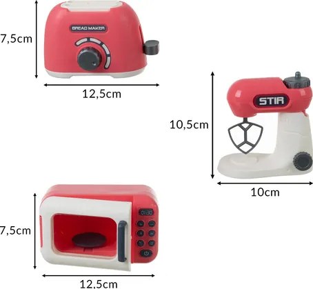 Iso Trade Sada kuchyňských doplňků pro děti 26 dílů 24902