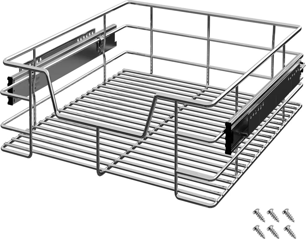 Výsuvný koš do skříňky 50cm šířka skříňky vnější rozměr