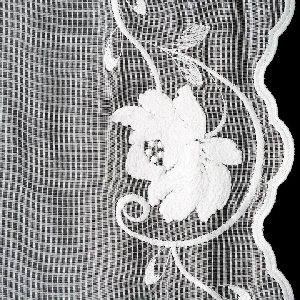 ZÁCLONA NA PÁSCE LETI, SADA 2 KS 140X270 CM KVĚTY
