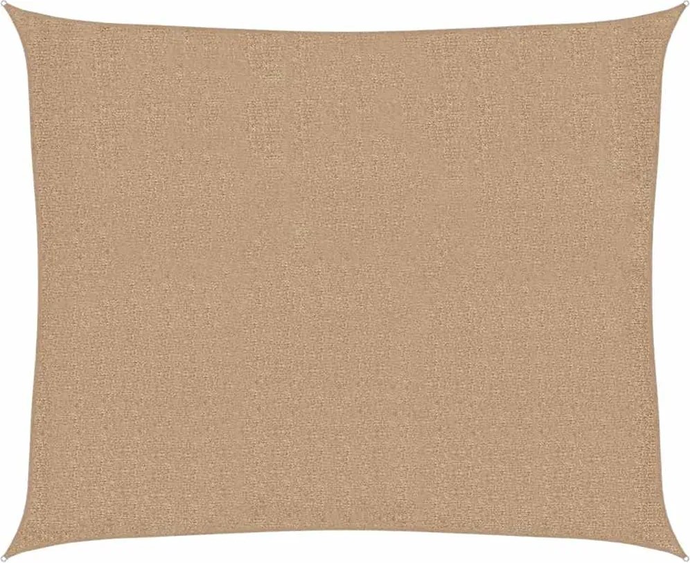 Stínicí plachta 160 g/m² taupe 2,5 x 3 m HDPE 311397