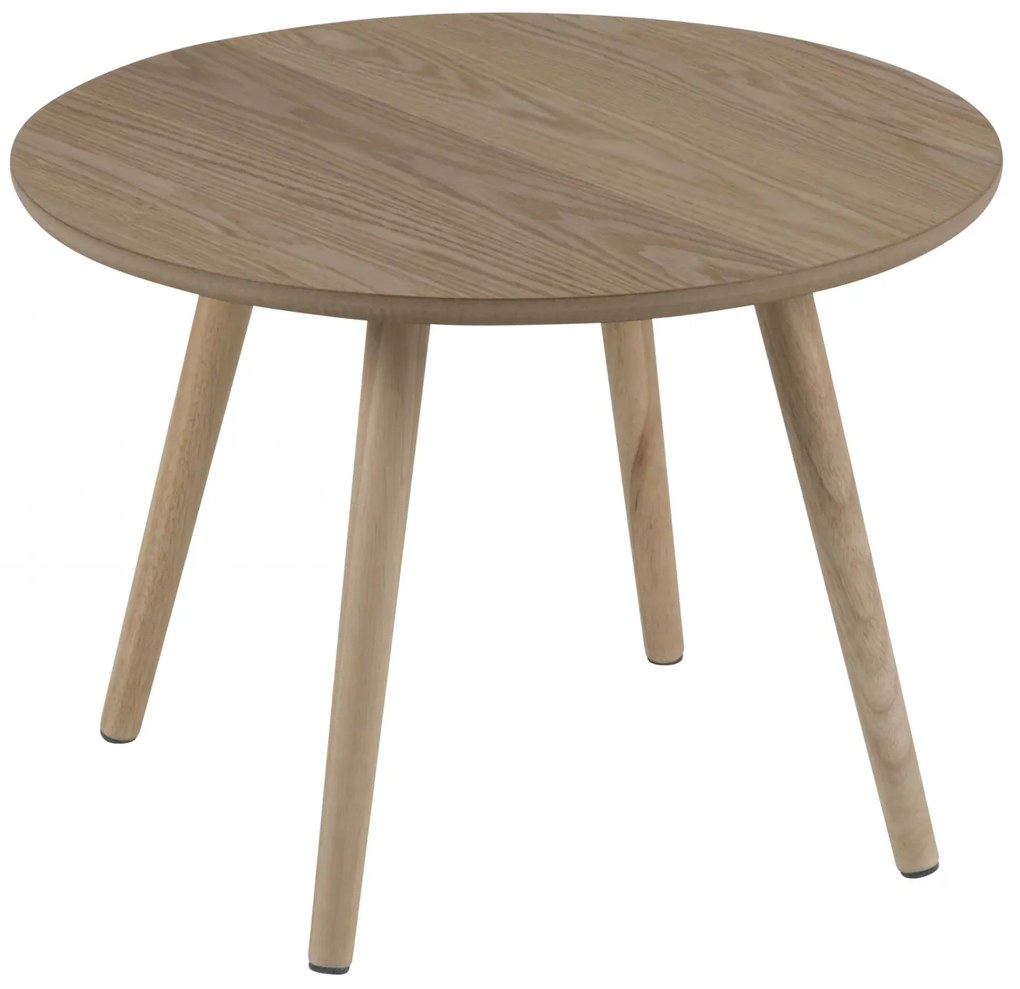 Bighome - Příruční stolek STAFFORD 50 cm, přírodní