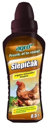 Hnojivo AGRO Slepičák OM 0,5l