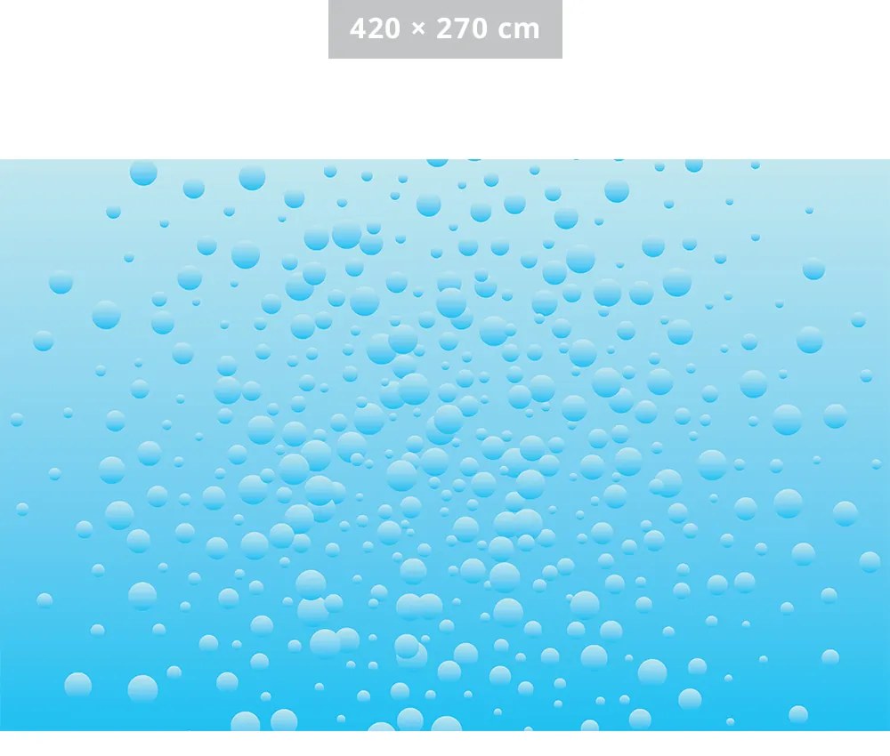 dětská obrazová tapeta voda Velikost: 420 × 270 cm
