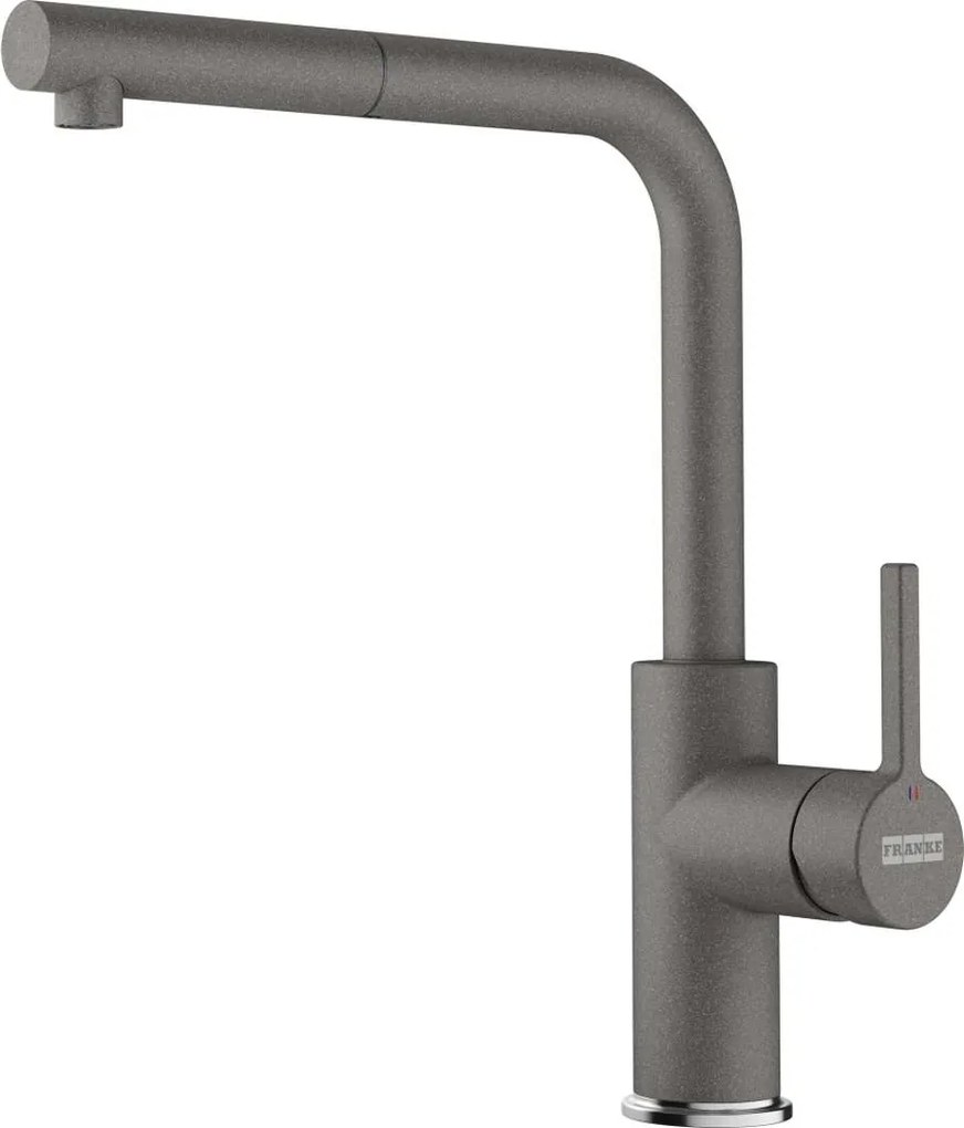 Franke Urban 2.0 - Dřezová baterie FN 5541.084 s výsuvnou koncovkou, šedý kámen 115.0755.390