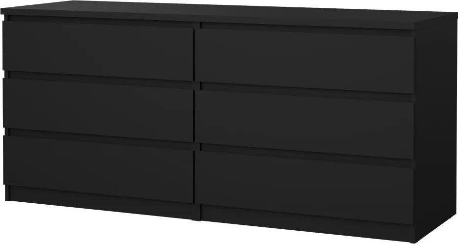 FALCO Komoda Simplicity 232 černý mat