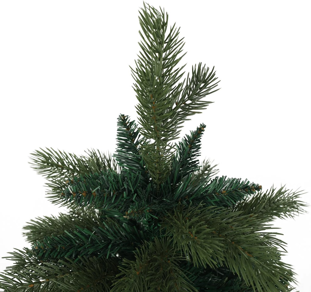 3D vánoční stromek, zelená, 120 cm, CHRISTMAS TYP 9