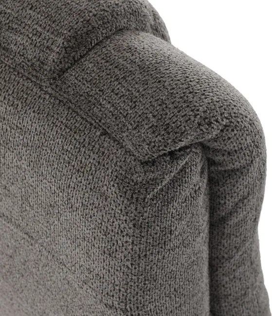 Polohovací křeslo šedé, elektrické TV-C5590 GREY2