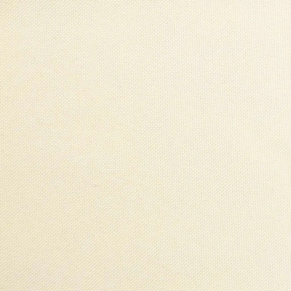 Otočná jídelní židle krémová textil 3087533