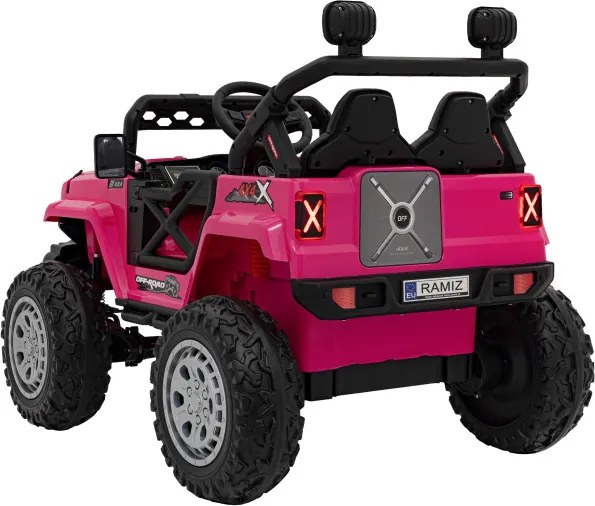 Elektrické autíčko OFF ROAD Speed růžové