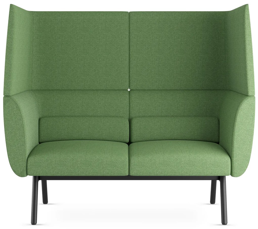 LD SEATING - Dvoumístná sedačka NIDO NI-K2-H s vysokým opěrákem