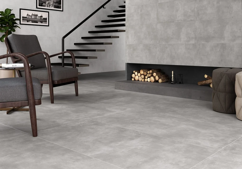 Ecoceramic Dlažba OYSTER Grey imitace kamene 60x120 | BIANO