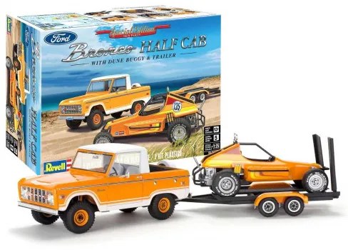 Revell ModelKit MONOGRAM auto 7228 Ford Bronco Half Cab Sandman II (1:25)