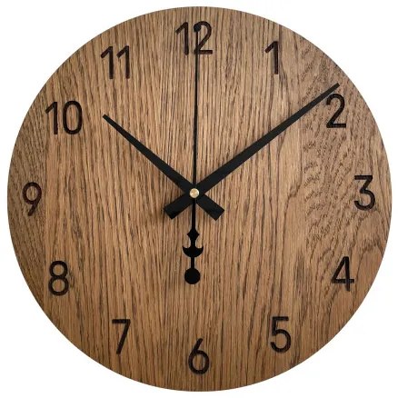 Dřevěné hodiny na zeď – moderní design I SENTOP MAS002-A-akcia20