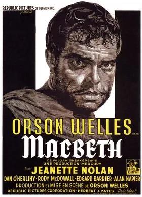 Plakát Macbeth, Orson Welles, 30x40cm