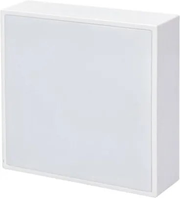 Solight Bílý přisazený LED panel s tenkým rámečkem hranatý 120 x 120mm 16W Barva světla: Denní bílá WD130