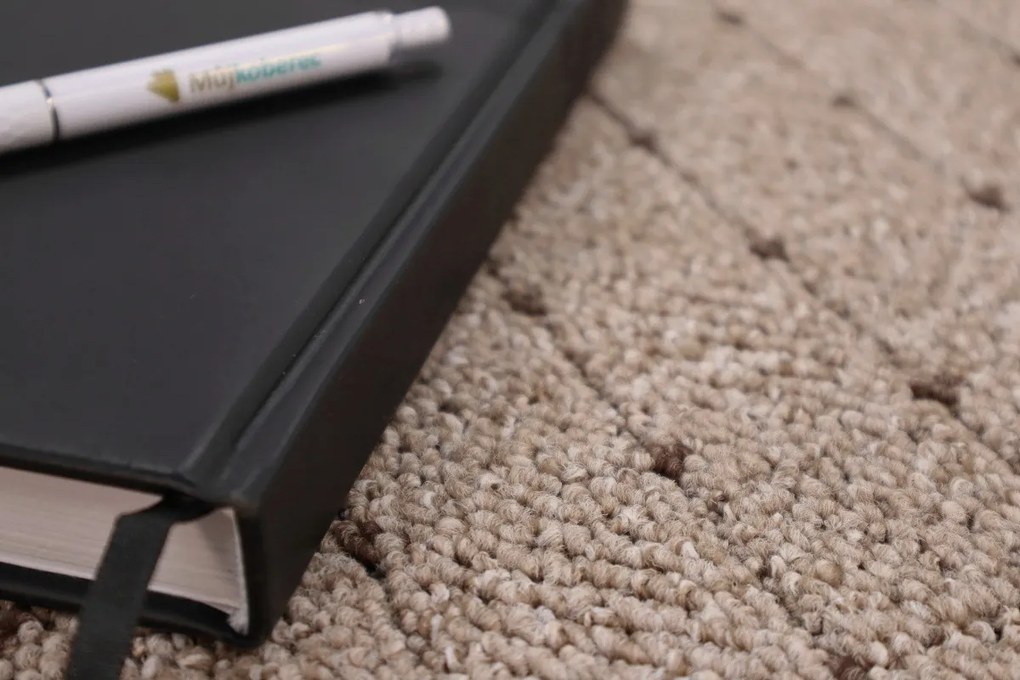 Condor Carpets Kusový koberec Udinese béžový new kruh - 400x400 (průměr) kruh cm