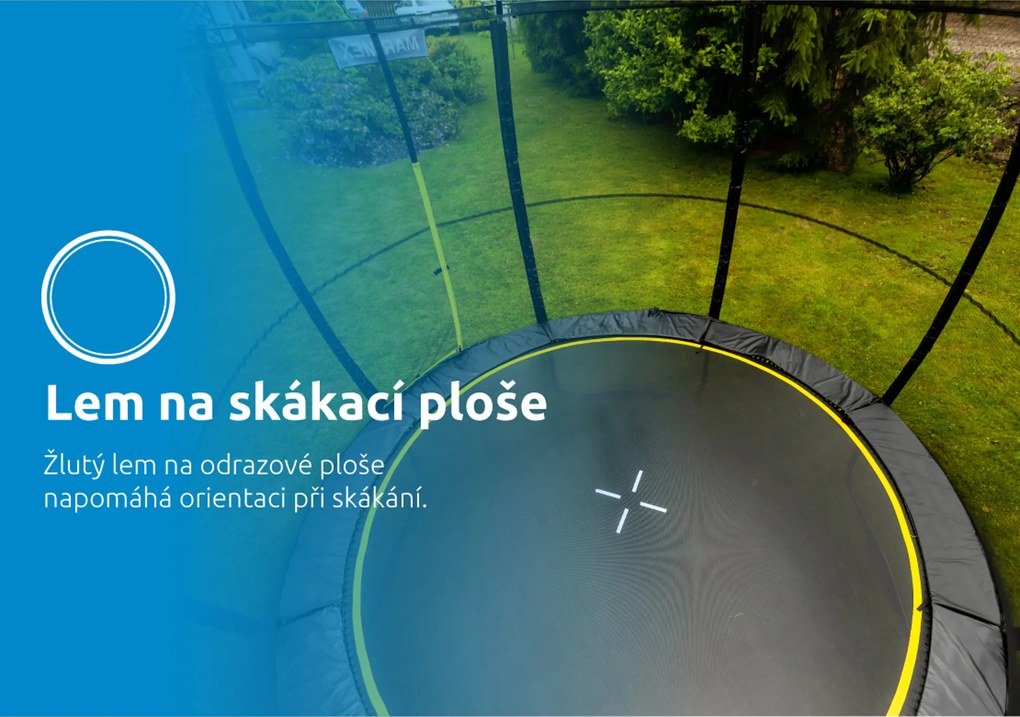 Marimex Comfort 366 cm + ochranná síť + schůdky