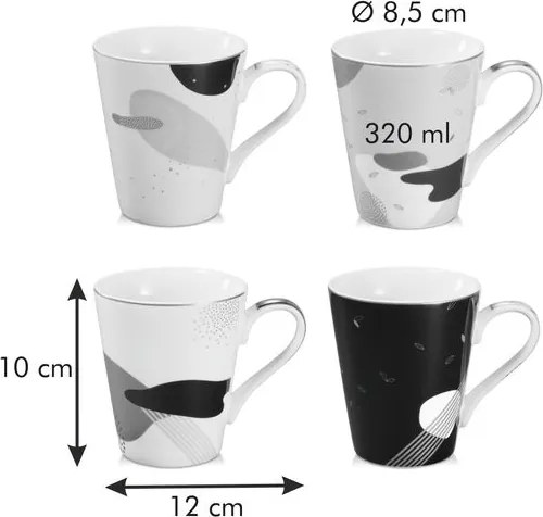 TESCOMA Hrnek myCOFFEE, 4 ks, Moon