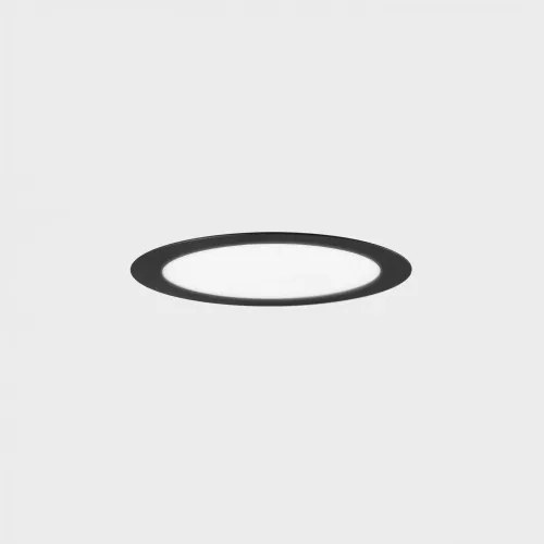 Zápustné LED svítidlo Kohl Lighting DISC Ø120mm černé 8W 3000K