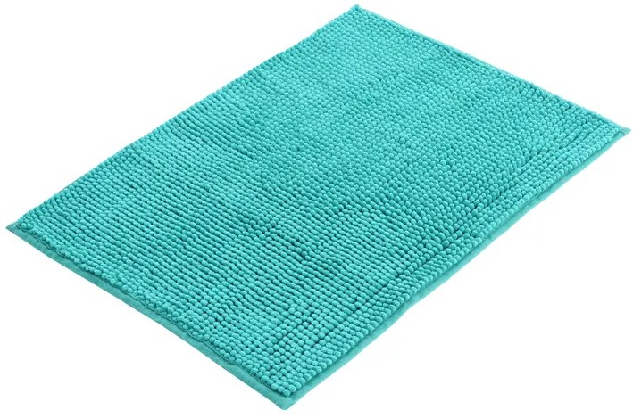 BISK Erga, koupelnová předložka 60x40 cm, model 6, modrá, ERG-07896