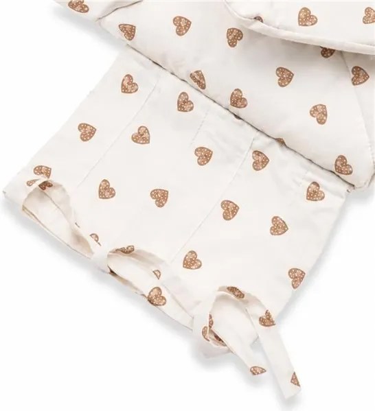 Klasická šněrovací zavinovačka New Baby srdíčka