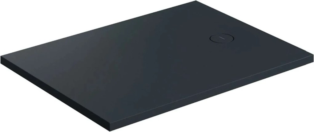 OMNIRES Aquarock M+ - Sprchová vanička 90x120 cm, matná černá AQUAROCK90-120BLV