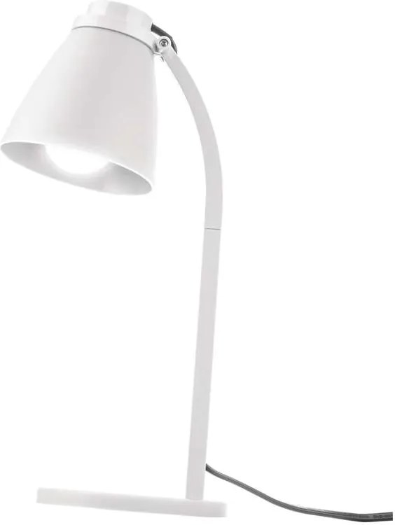 Stolní lampa Lolli s LED žárovkou, bílá