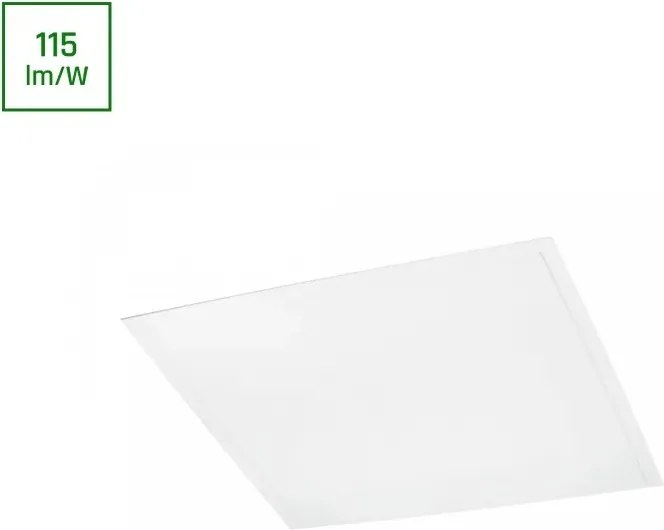 Led panel 600 pod omítku 4150lm 36W b.teplý 3000K 595x595x25mm Algine Back