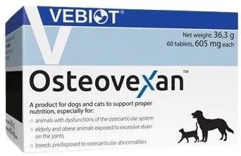 Vebiot Osteovexan pro psy a kočky 60tbl