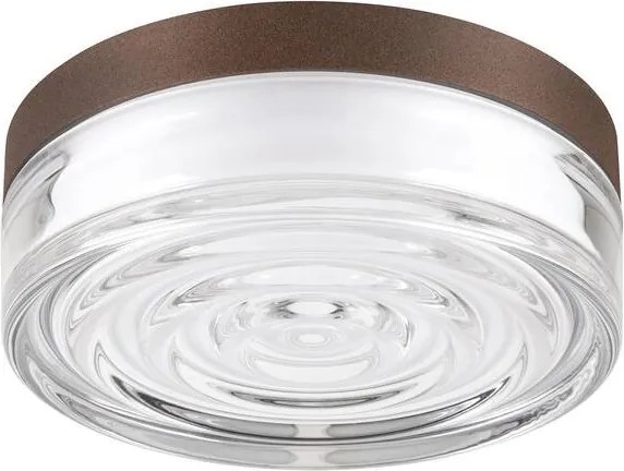 LA 1010211 CYFT WAVE XL Přisazené nástěnné a stropní svítidlo, 2700/3000/4000 K, 15 W, PHASE, 105°, IP65 černá / čirá - BIG WHITE (SLV)