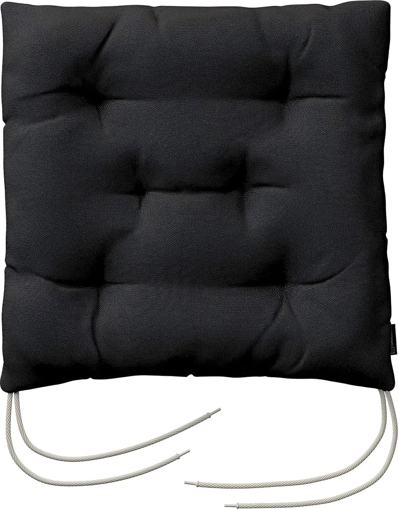 Sedák Honza barva černá látka pletený vzor