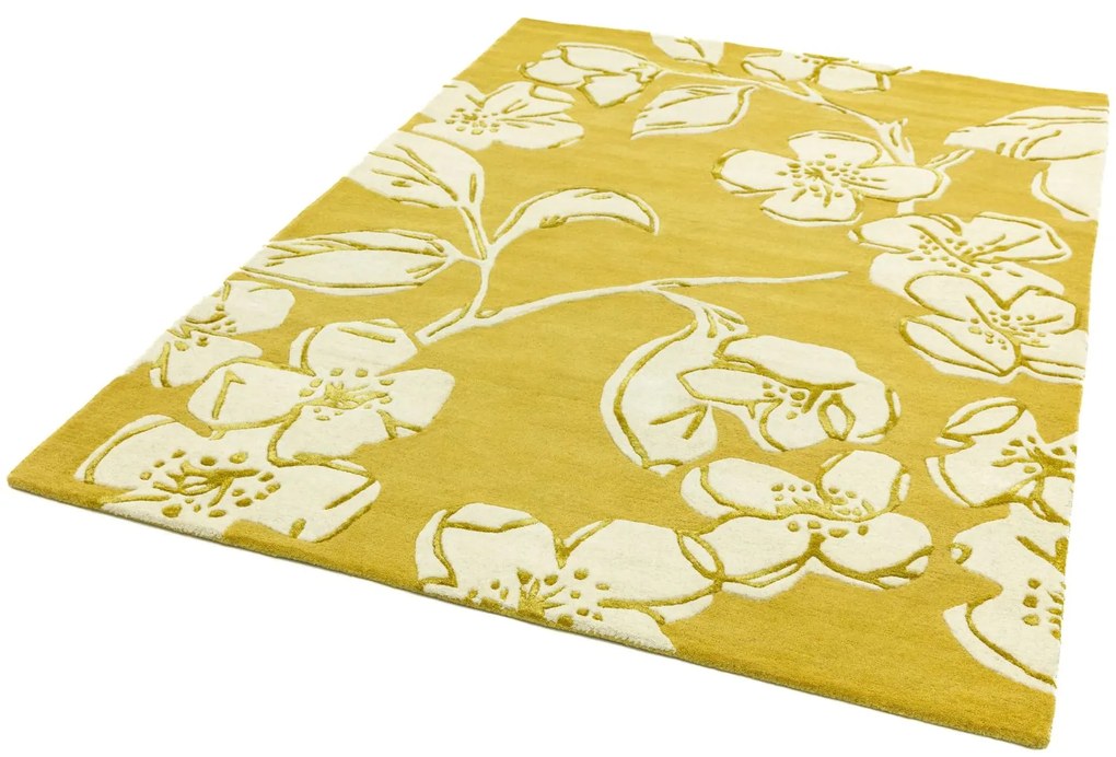 Žlutý koberec Blondie Devore Yellow Rozměry: 120x170 cm
