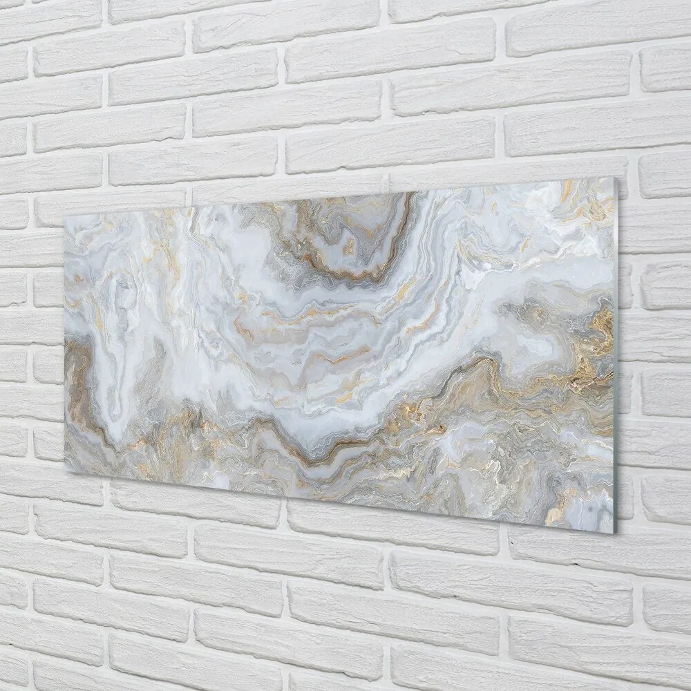 Obraz na skle Marble kámen skvrny 100x50 cm