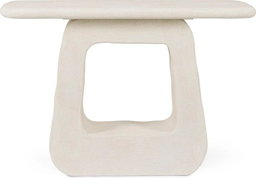 Krémový konzolový stolek 38x120 cm Albin – Bizzotto