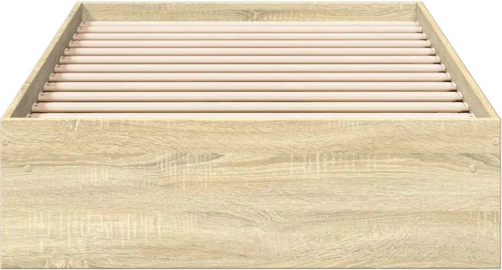Rám postele se zásuvkami dub sonoma 90x190 cm kompozitní dřevo 3280708
