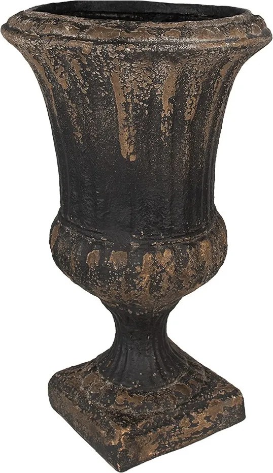 Granitový antik květináč v barokním stylu Baroque - Ø 33*52 cm