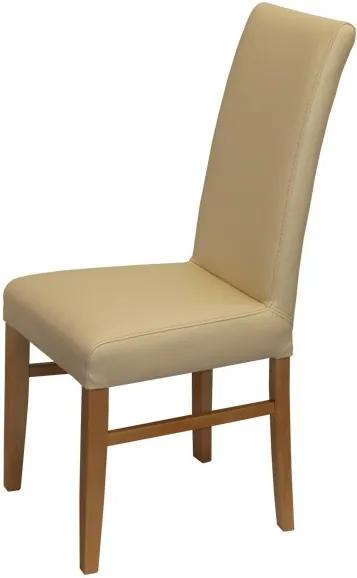 Bradop Židle IDA Z114 P-přírodní lamino/masiv 533-OLYMP zelená
