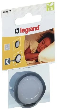 LED svítidlo orientační/noční Legrand 50677 černé