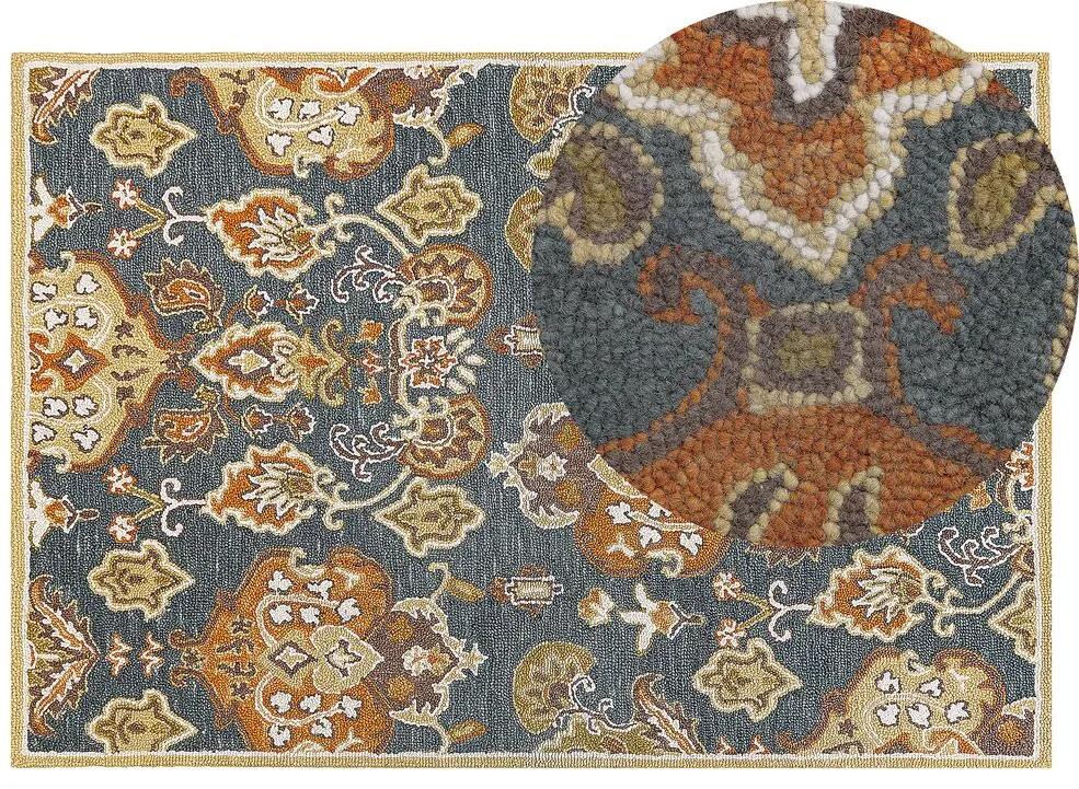 Vlněný koberec 140 x 200 cm vícebarevný UMURLU Beliani