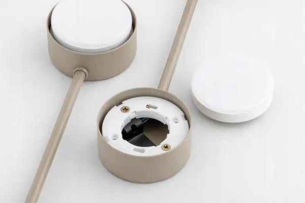 Brilagi - LED Přisazený lustr MONO 6xGX53/30W/230V béžová