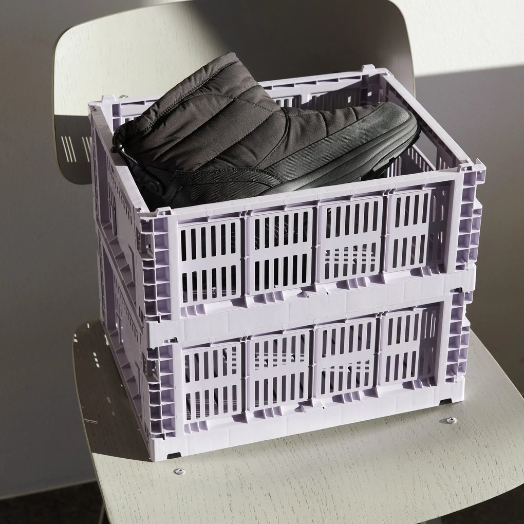 HAY Úložný box Colour Crate M, Lavender