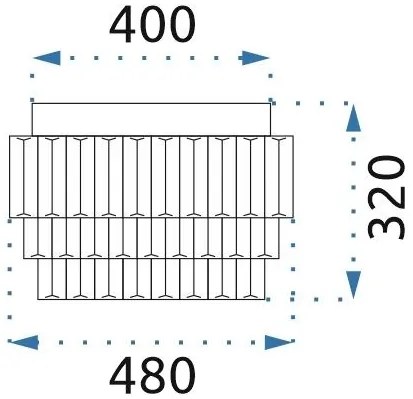 Křišťálové stropní svítidlo LED APP776-1C stříbrné