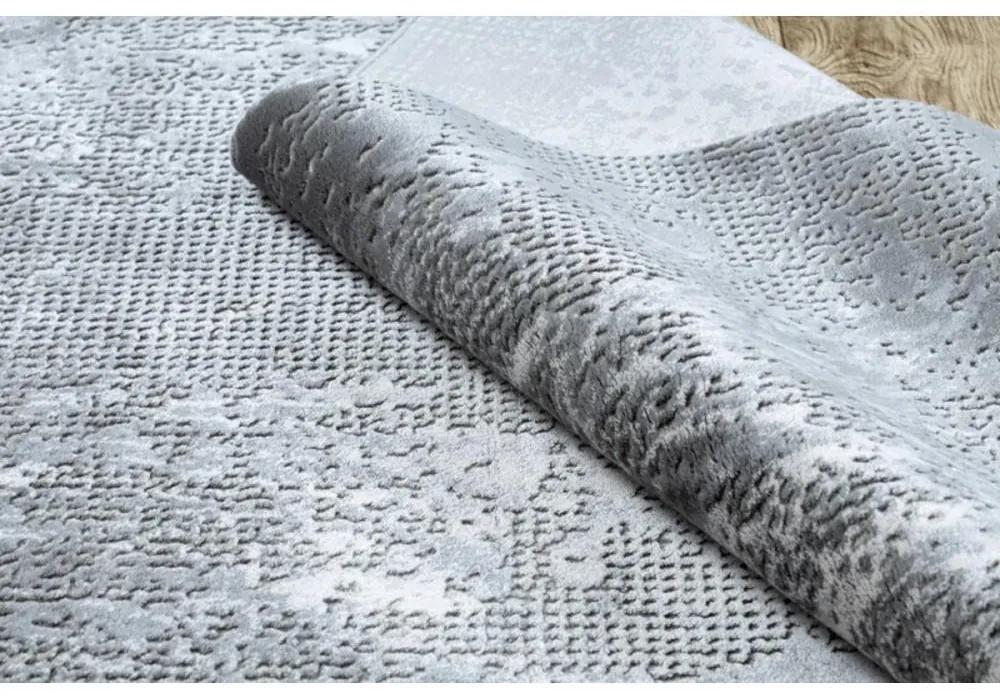 Luxusní kusový koberec akryl Dex šedý 240x350cm